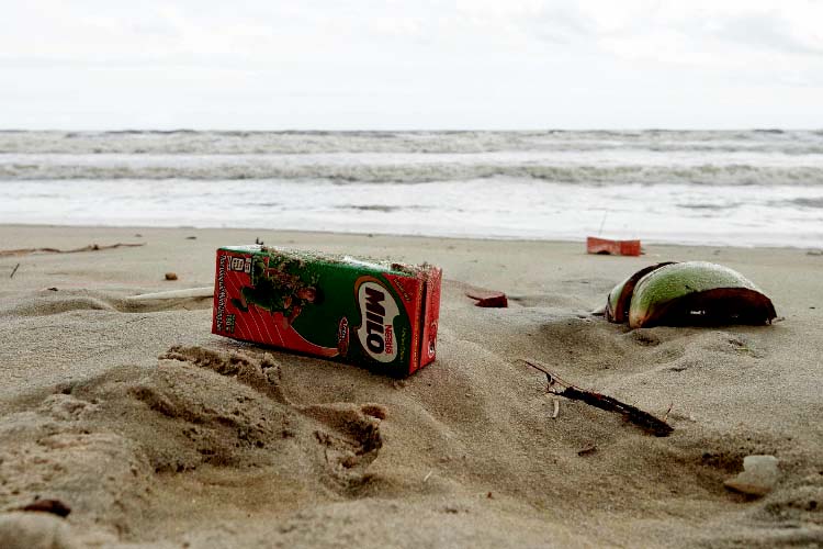 Tetra Paks covers Vietnam's beaches and towns by billions of discarded ...