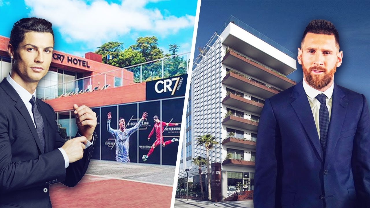 Admire the hotel owned by two football millionaires Messi and CR7 ...